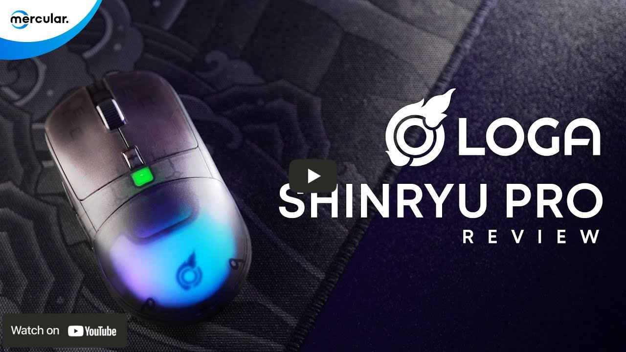 เมาส์ Loga Shinryu PRO Wireless Gaming Mouse